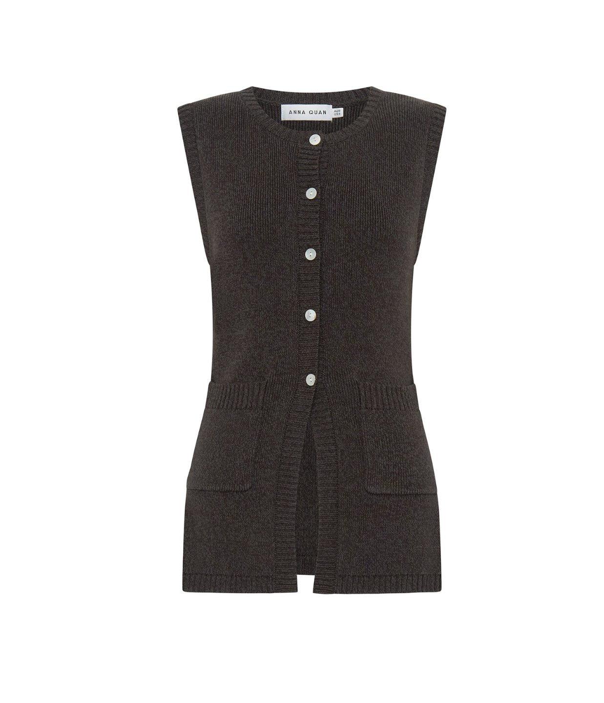 Anna Quan Codie Top in Carob – Mode Sportif