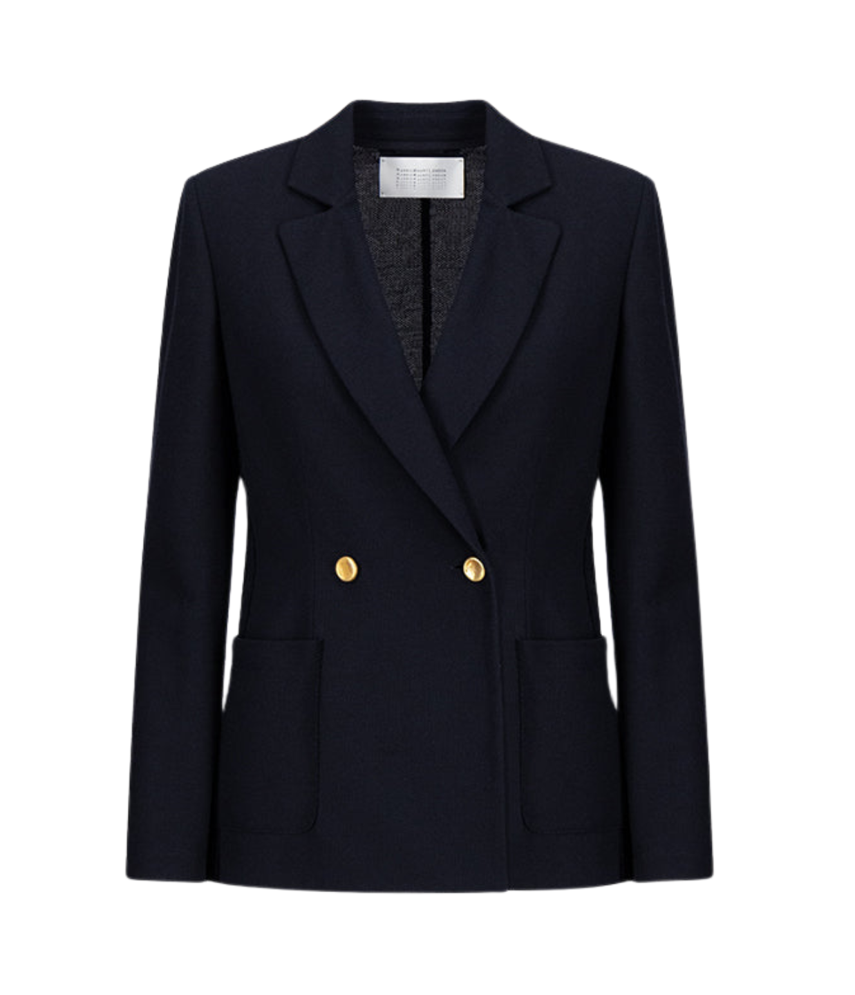 Loro Piano Double Breasted Blazer in Navy Blue – Mode Sportif