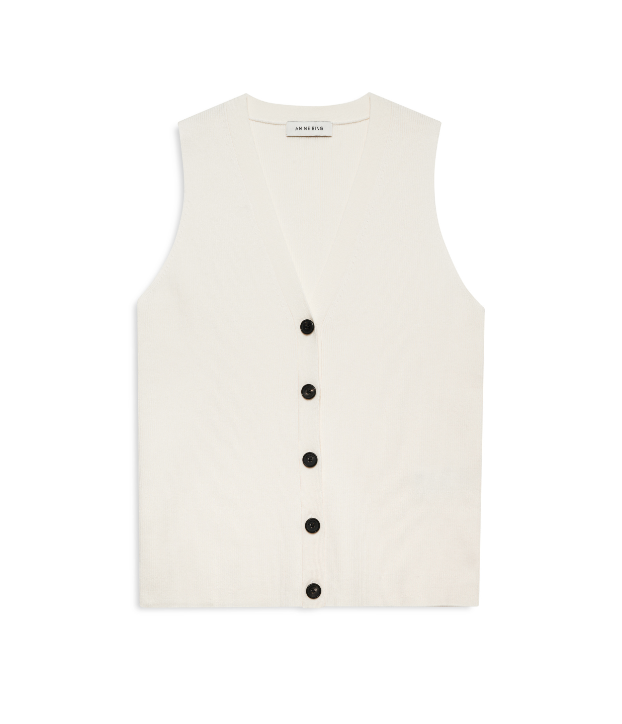Lawrence Vest in Ivory – Mode Sportif