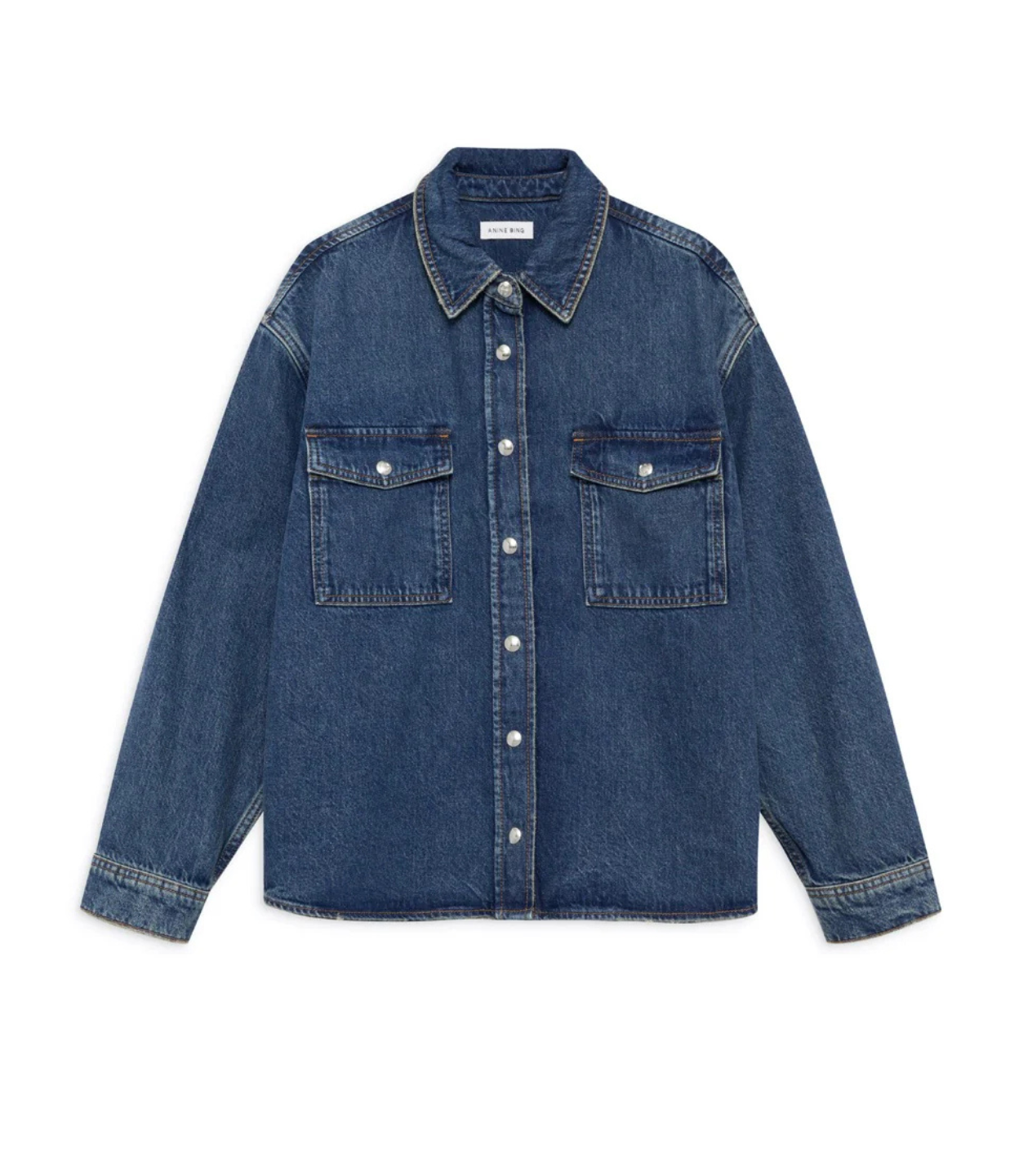 Paxton Shirt in Sea Blue – Mode Sportif