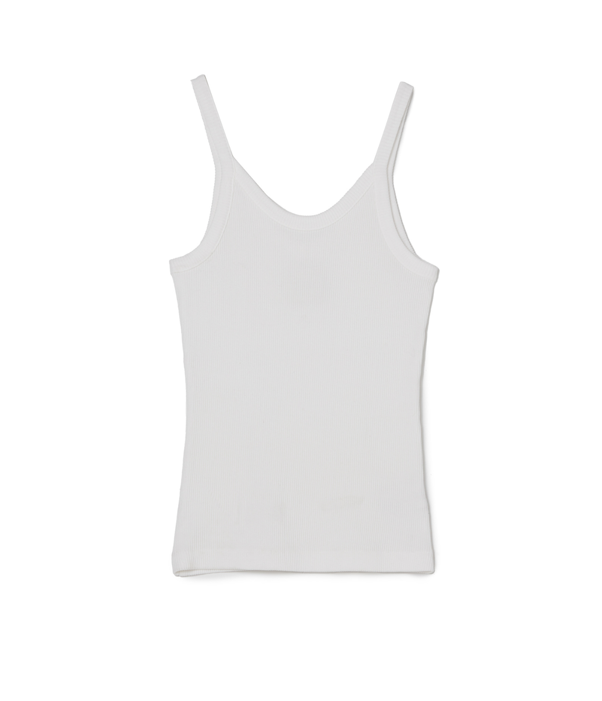 Katia Scoop Neck Tank in White – Mode Sportif