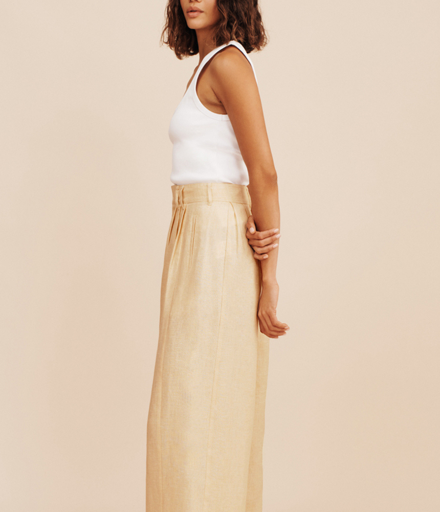 Posse Parker Trouser in Dusty Citron – Mode Sportif