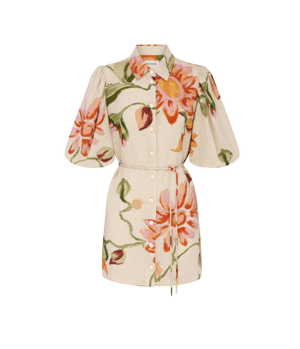 Margot Mini Dress in Raphia Bloom – Mode Sportif