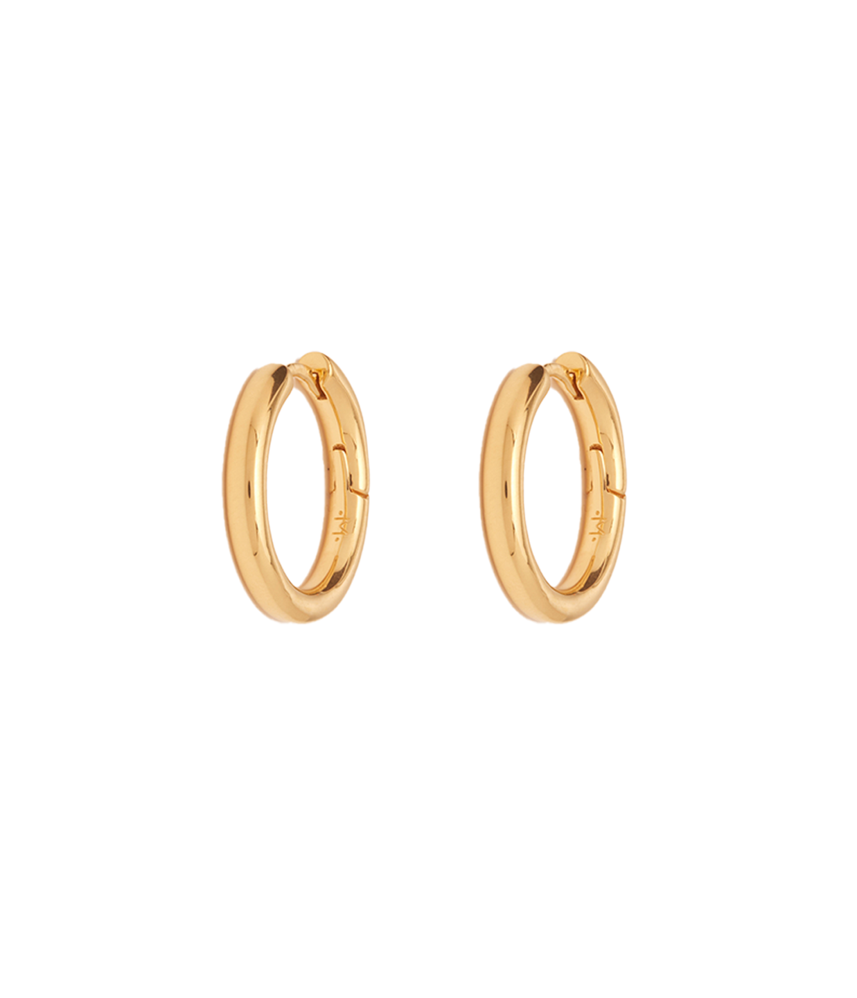 Missoma Medium Tunnel Hoop in Gold – Mode Sportif